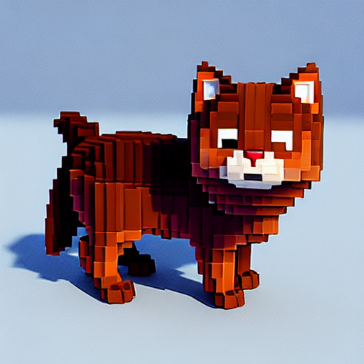 20240603 - voxel art, cute kitten:stable_diffusion_voxelart:4017674995 : r/kittenbot